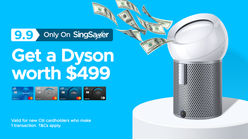 Campaign Ended - SingSaver Exclusive Citi Dyson Promotion